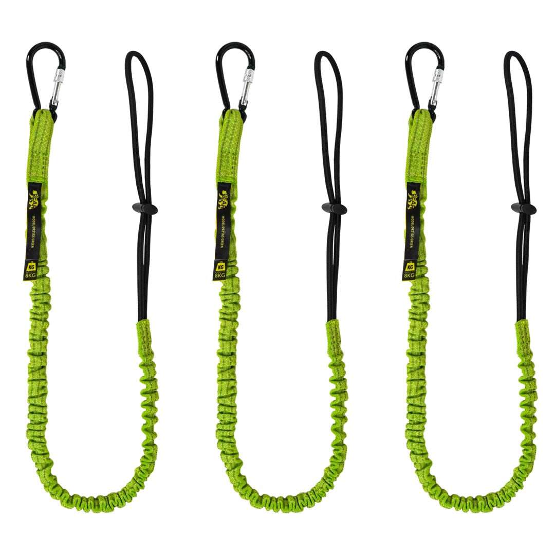 BearTOOLS Tool Lanyard with Aluminum Screw Lock Carabiner Green ...
